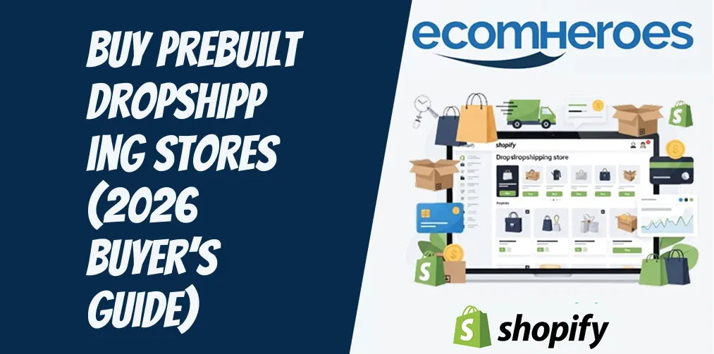 Prebuilt Dropshipping Stores for Sale (2026 Buyer’s Guide) – Ecomheroes